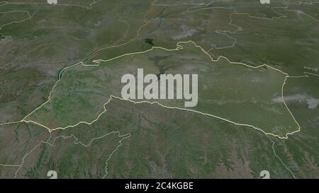 Zoom in on Maï-Ndombe (province of Democratic Republic of the Congo ...