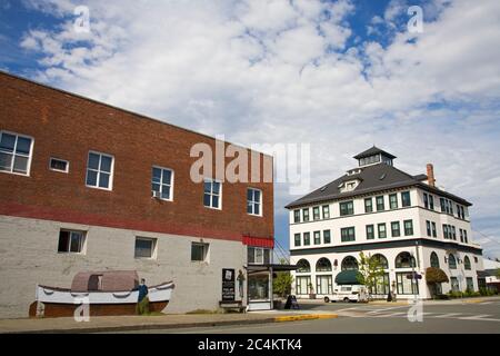 Downtown Anacortes, Washington, USA Stock Photo - Alamy