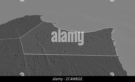 Map of Hawalli City in Kuwait Stock Photo - Alamy