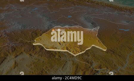 Map of Cuernavaca City in Mexico Stock Photo - Alamy