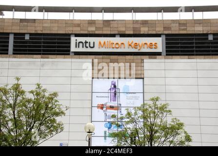 Exterior of INTU The Trafford Centre which is the largest shopping ...