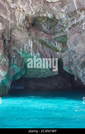 The wonderful island of Capri, amalfi coast, bay of naples, italy Stock ...