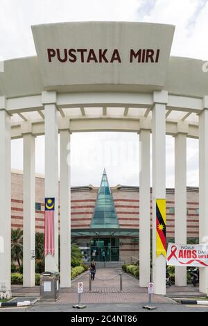 Miri, Sarawak, Malaysia: "Pustaka Miri" or "Miri City Council Public ...