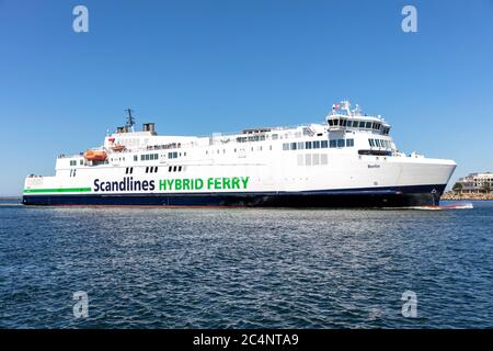 Scandlines' hybrid ferry BERLIN Stock Photo - Alamy