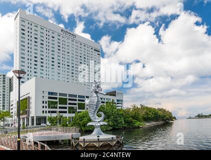 Miri, Sarawak, Malaysia: The Seahorse Sculpture at Miri Waterfront in ...