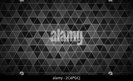 Abstract black and gray gradient triangles of different sizes - Vector ...