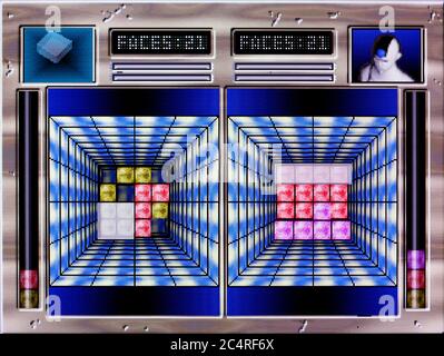 Geom Cube - Sony Playstation 1 PS1 PSX - Editorial use only Stock Photo ...