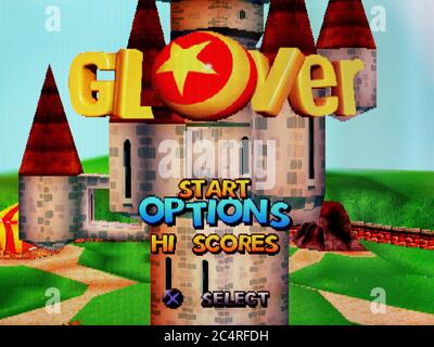 Glover - Sony Playstation 1 PS1 PSX - Editorial use only Stock Photo ...