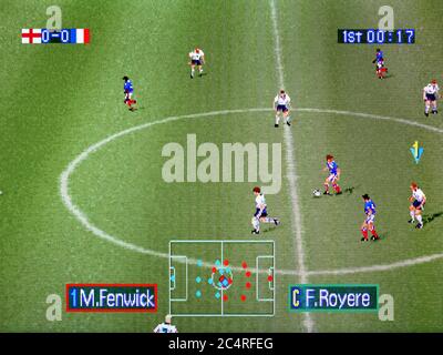 Goal Storm - Sony Playstation 1 PS1 PSX - Editorial use only Stock ...