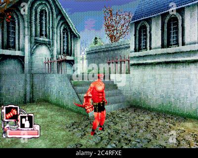 Hellboy - Sony Playstation 1 PS1 PSX - Editorial use only Stock Photo ...