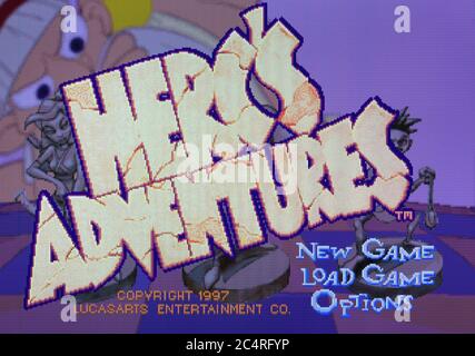 Herc's Adventures - Sony Playstation 1 PS1 PSX - Editorial use only ...