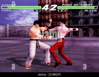 Kensei Sacred Fist - Sony Playstation 1 PS1 PSX - Editorial use only ...