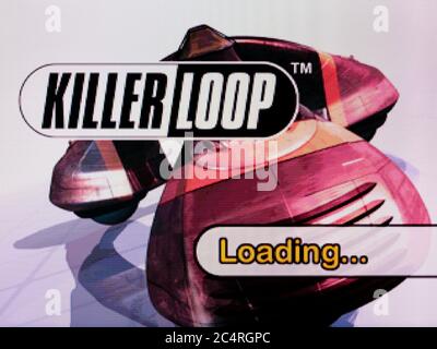 Killer Loop - Sony Playstation 1 PS1 PSX - Editorial use only Stock ...