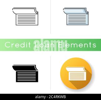 Checkbook Icon Check Book Cheque Chequebook Bank Banking Money Payment ...