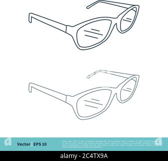 Optical lens icon. Simple illustration of optical lens vector icon for ...
