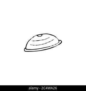 BOSU ball icon. Simple element for gym and fitness concept. Doodle ...