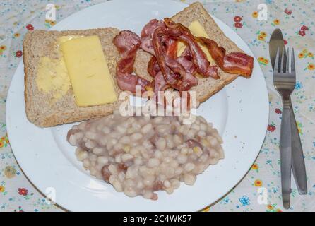 Traditional South African Samp and Beans with Beef Stew Stock Photo - Alamy