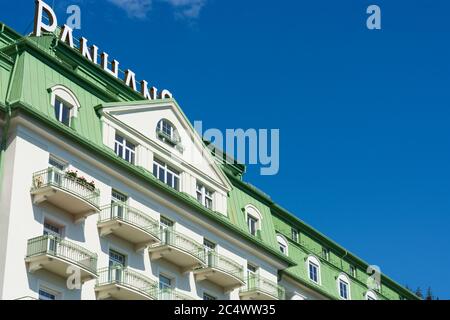 Semmering: hotel Panhans in Wiener Alpen, Alps, Niederösterreich, Lower ...