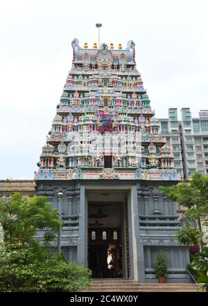 Sri Thendayuthapani Hindu Temple (Chettiars' Temple). Hindu deity ...