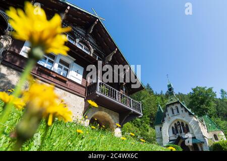 Semmering: church Semmering in Wiener Alpen, Alps, Niederösterreich ...