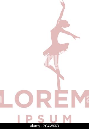 ballerina, vector graphic design element Stock Vector Image & Art - Alamy