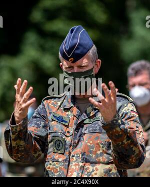 29 June 2020, North Rhine-Westphalia, Rheda-Wiedenbrück: Lieutenant ...