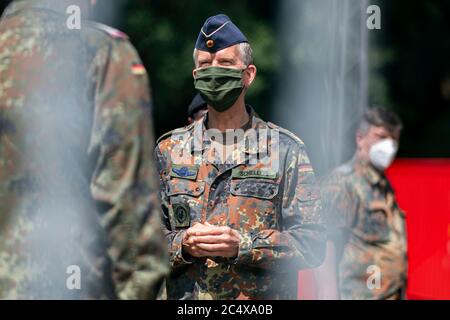 29 June 2020, North Rhine-Westphalia, Rheda-Wiedenbrück: Lieutenant ...