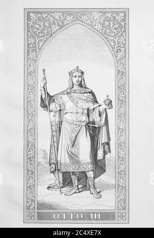 Holy Roman Emperor Otto III of Saxony Stock Photo - Alamy