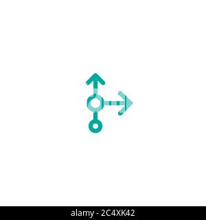 Two blue arrows point out from the center. Expand Arrows icon. Outward ...