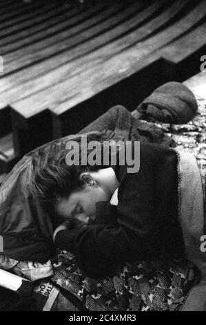 Occupation student strike at the University of Sofia. June 1990. Sofia ...