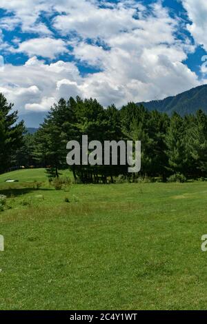 An eye catching landscape view at Pahalgam Kashmir India Stock Photo ...