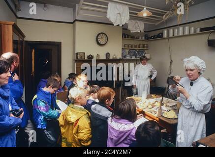 Victorian kitchen, Museum of Lincolnshire Life, Lincoln, England, UK ...
