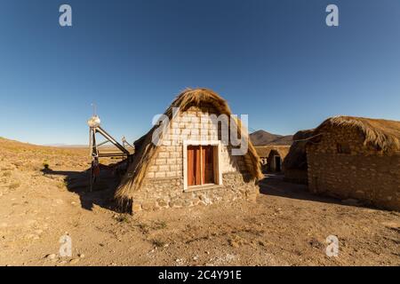Uyuni, Bolivia - october 02, 2018: Jukil Community Lodge, a salt hotel ...