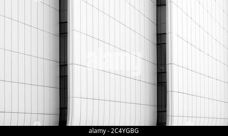 Construction panel abstract lines in architecture. smooth lines designe ...