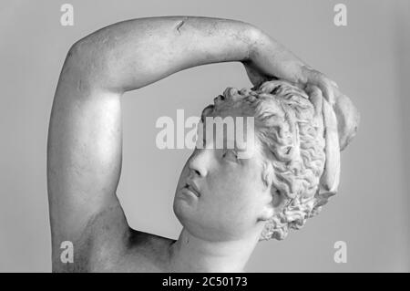 Ancient beautiful roman woman portrait, Ancient roman empire. Italy ...