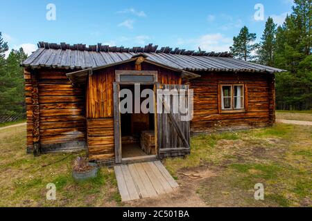 Siida Museum for Sami culture, Inari, Lapland, Finland, Europe Stock ...