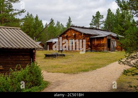 Siida museum for Sami culture, Inari, Lapland, Finland Stock Photo - Alamy