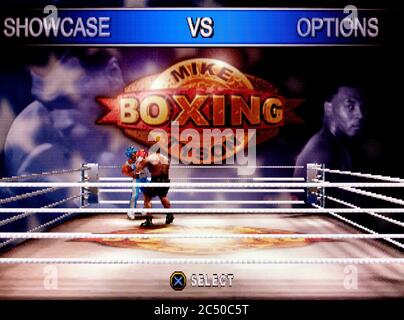 Boxing - Sony Playstation 1 PS1 PSX - Editorial use only Stock Photo ...