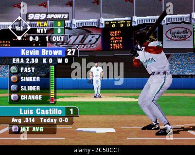 MLB 2005 - Sony Playstation 1 PS1 PSX - Editorial use only Stock Photo ...