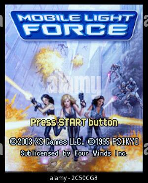 Mobile Light Force 2 - Sony Playstation 2 PS2 - Editorial use only ...