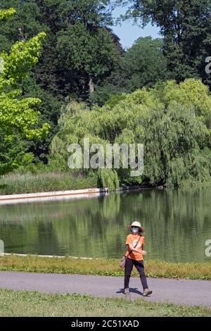 Kissena Park Lake, Queens, New York Stock Photo - Alamy