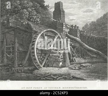 IRON FORGE AT TINTERN Stock Photo - Alamy