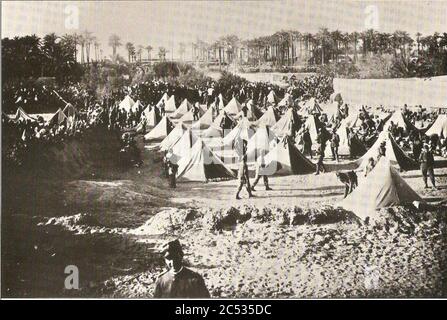 The Italian infantry camp near Tripoli was an important military ...