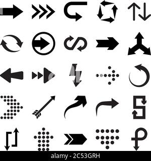 dotted right arrow icon over white background, line style, vector ...