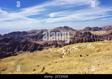 A view of Aaron s tomb on Mount Hor As seen from Mount Madhbah the High ...