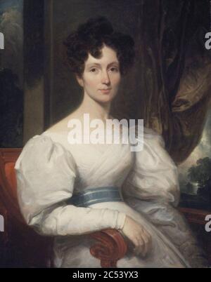 *Frances Kemble Butler* by Henry Inman is a 19th-century portrait ...