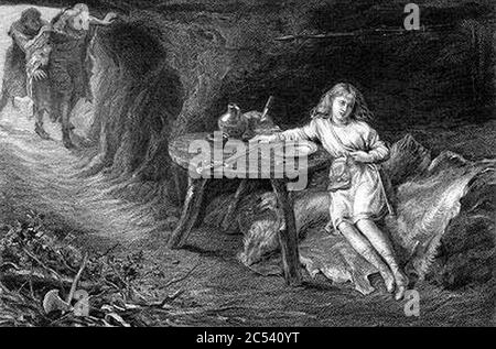 'Imogen in the Cave' by Thomas A. Graham is an artwork or literary ...
