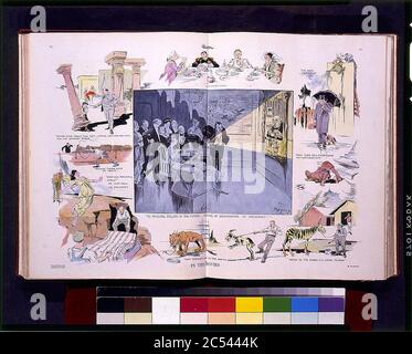 In the movies - Hy Mayer ; by Hy Mayer Stock Photo - Alamy