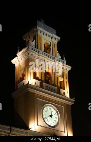 Governor Palace of Parma at night Stock Photo - Alamy