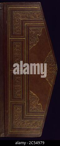 Indian - Binding from Qur'an Stock Photo - Alamy